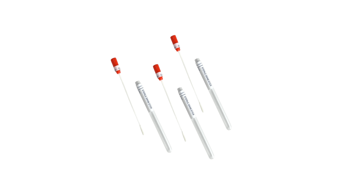 Swab stick W/ Sterile Transport w/Screw Cap-5