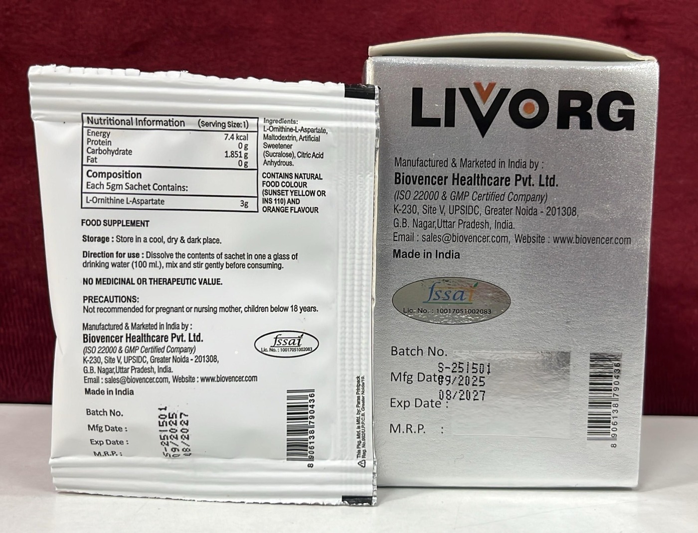 L-Ornithine L-Aspartate Granules